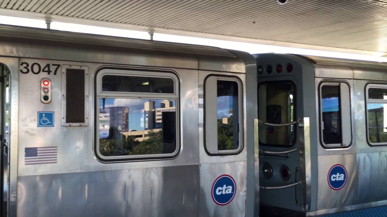 Rosemont CTA Blue Line Station 360• - YouTube