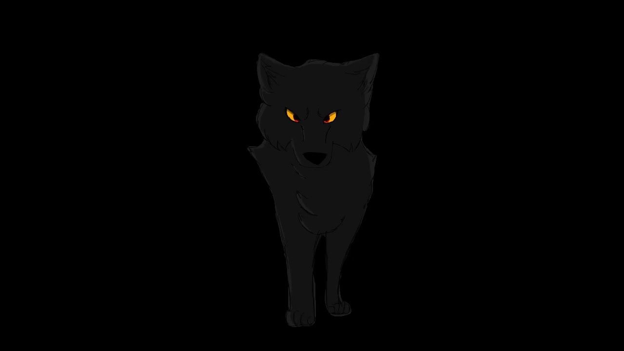 Wolf walk cycle part 2 (finished) - YouTube