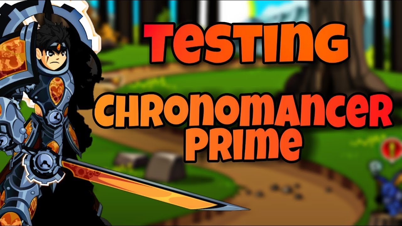 [AQW] TESTING NEW CHRONOMANCER PRIME CLASS!!!! - YouTube
