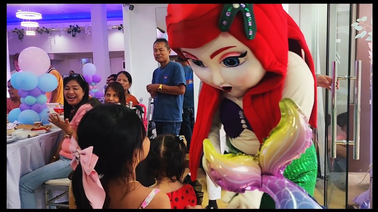Ariel The Mermaid Mascot#mermaid - YouTube