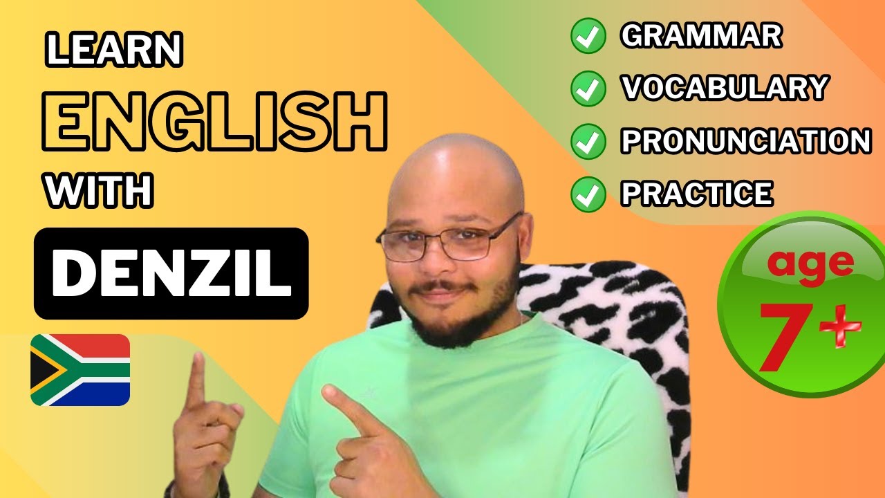 Meet Mister Denzil || Teach English Online || South African Youtuber ...