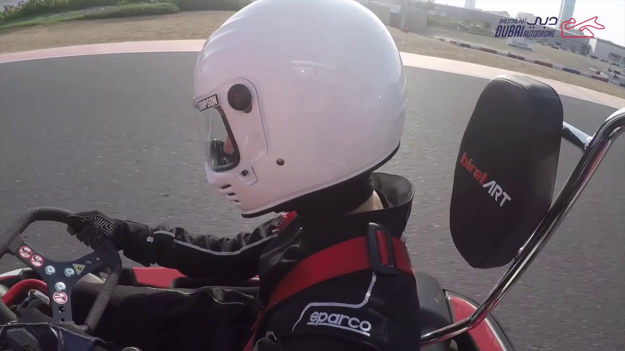 2-Seater Karting Thrill at Dubai Kartdrome with Jake Sanson - YouTube