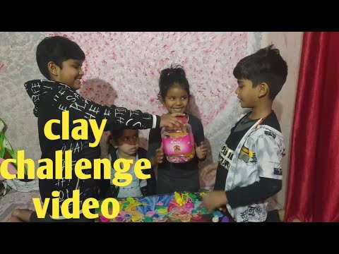 😆😆 clay challenge video|| S.S fun+kids||clay challenge video 😆😆 - YouTube