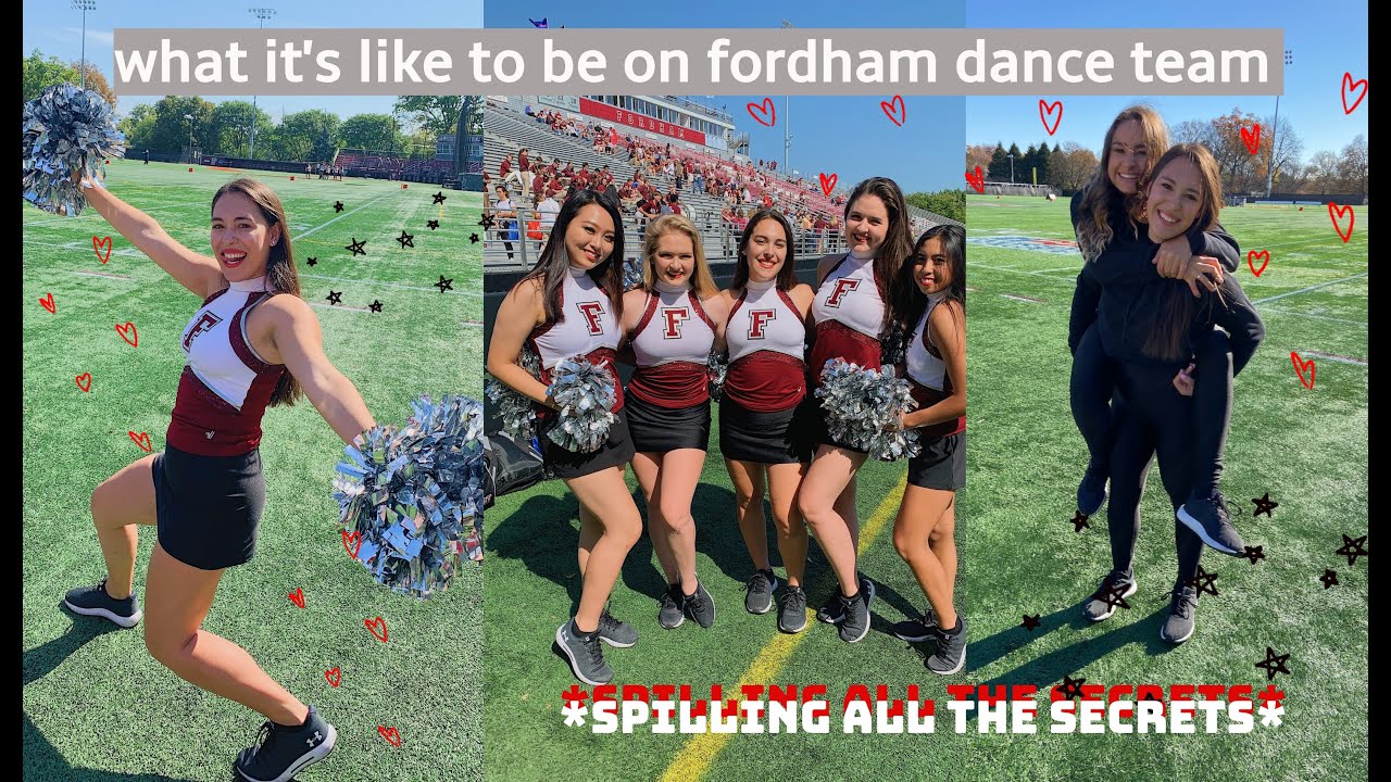 what it's like to be on fordham dance team!! *SPILLING THE TEA* - YouTube