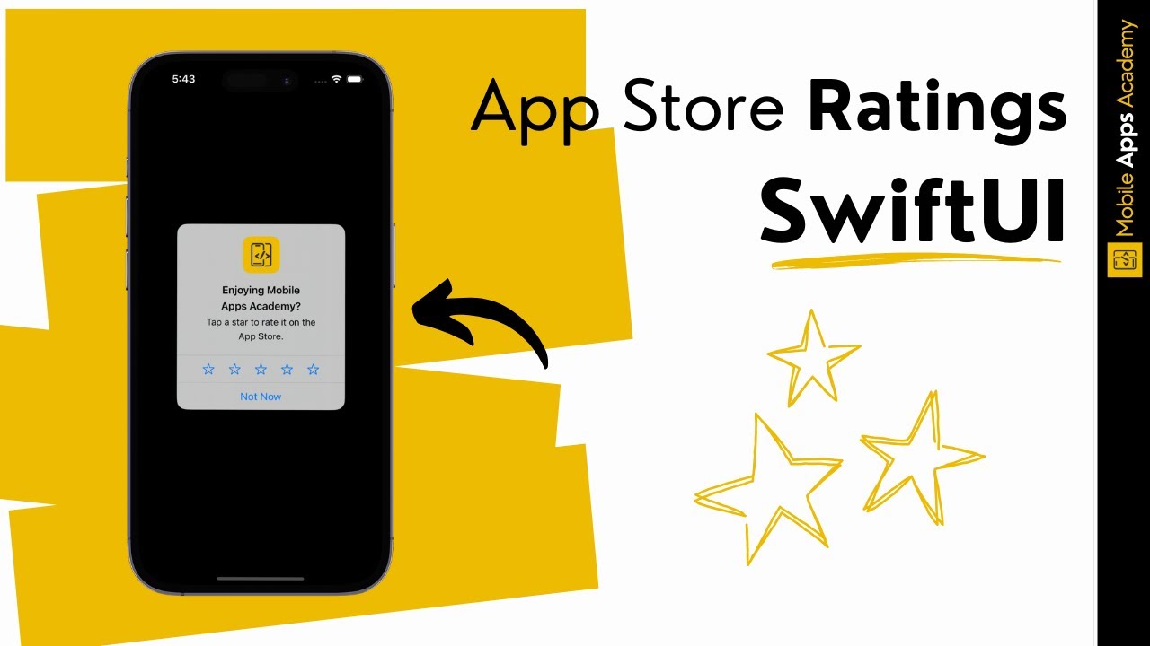 App Store Rating Dialog Swiftui Tutorial Youtube