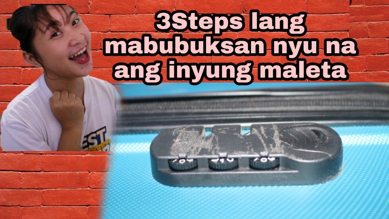 HOW TO UNLOCK FORGOTTEN COMBINATION OF YOUR LUGGAGE TAGALOG YouTube how-to-unlock-forgotten-combination-of-your-luggage-tagalog-youtube