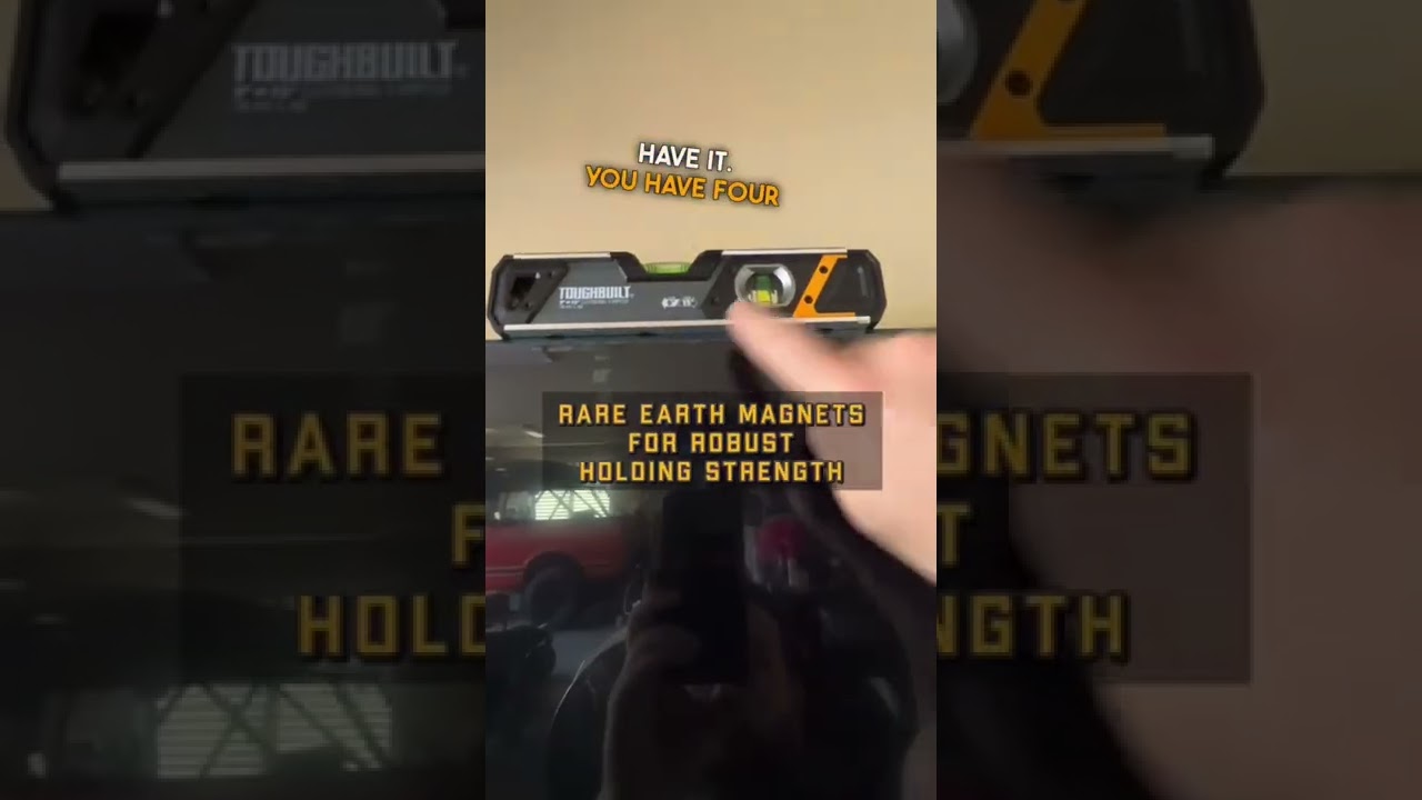NEW TOUGHBUILT Extendable Torpedo Level - YouTube