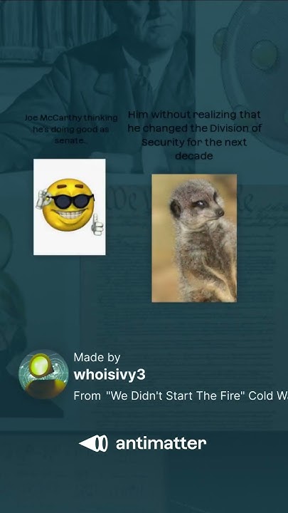 Made by @whoisivy3 in "We Didn't Start The Fire" Cold War Project 3rd ...