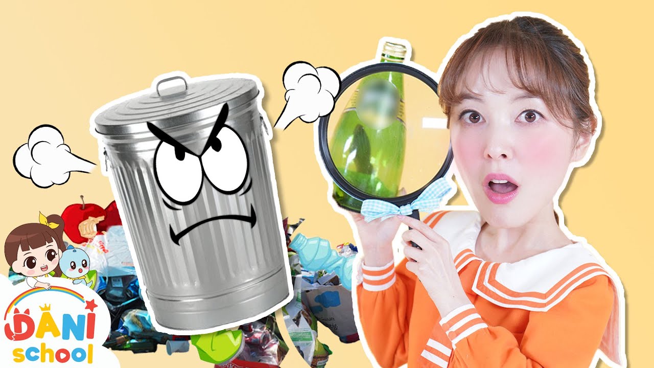 [DANISCHOOL] Let’s Recycle! | Learn How to Sort Trash with Dani - YouTube