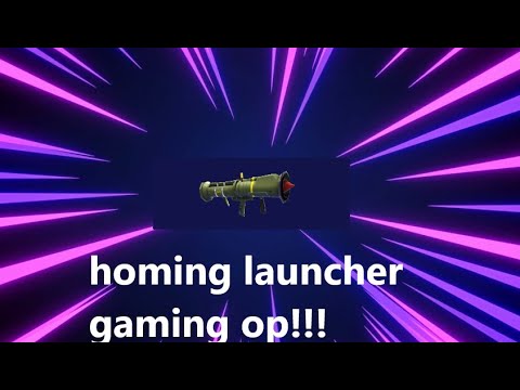 homing launcher showcase!! - YouTube