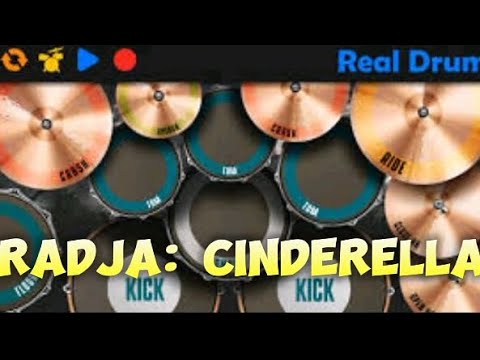Radja:band:Cinderella (Real Drum Cover) - YouTube