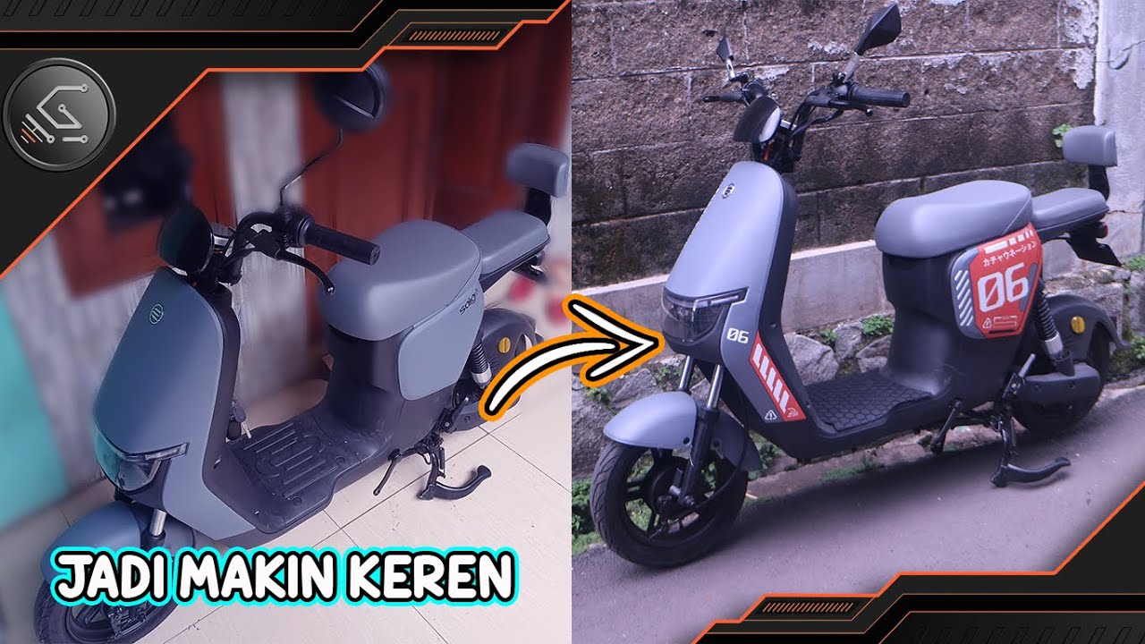 Modif sepeda Listrik Low budget Jadi Makin Keren | modifikasi sepeda ...