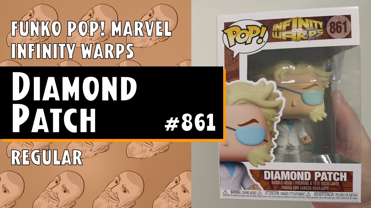 Funko Pop Marvel - Infinity Warps - Diamond Patch - 861 // Just One Pop ...