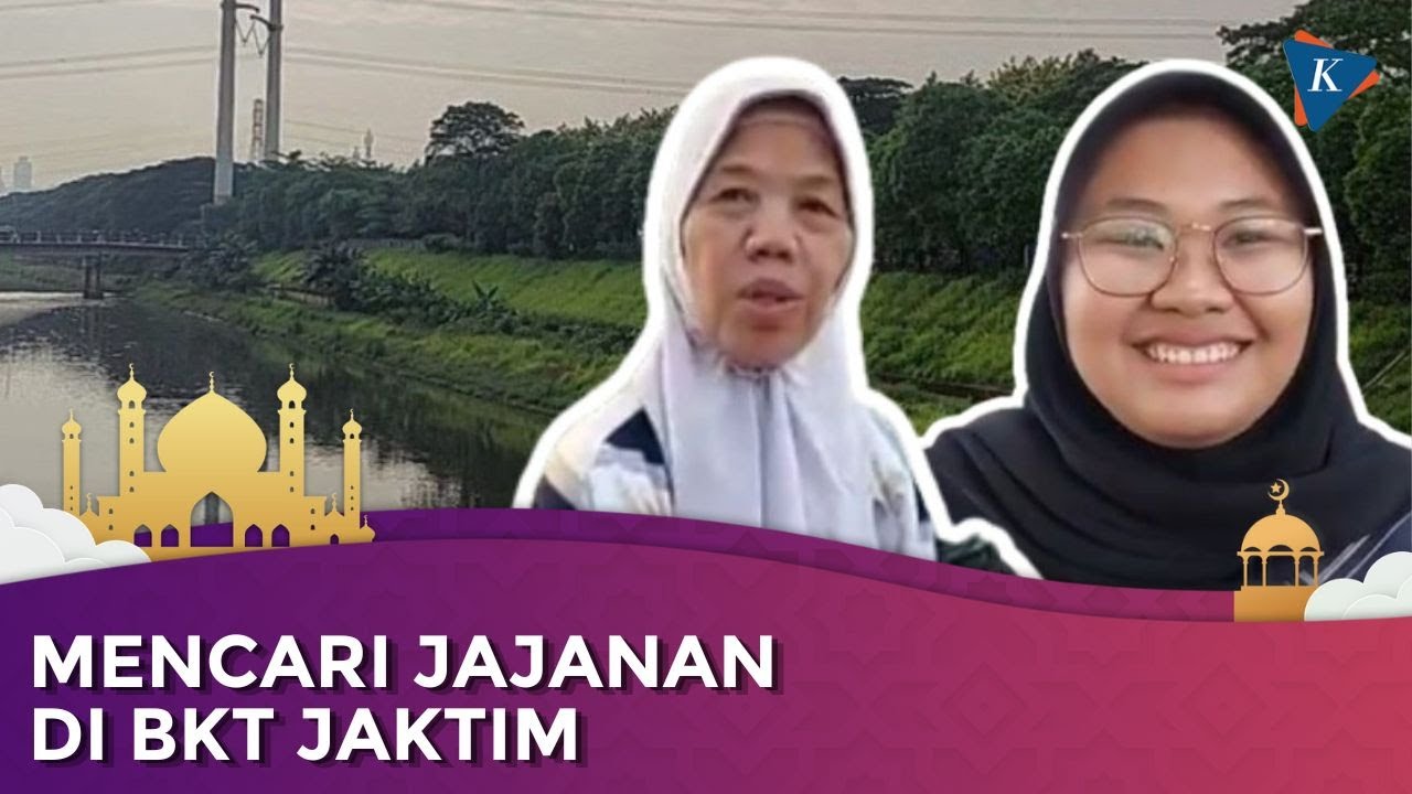 Menikmati Ngabuburit di BKT Jakarta Timur, Banyak Jajanan Murah - YouTube