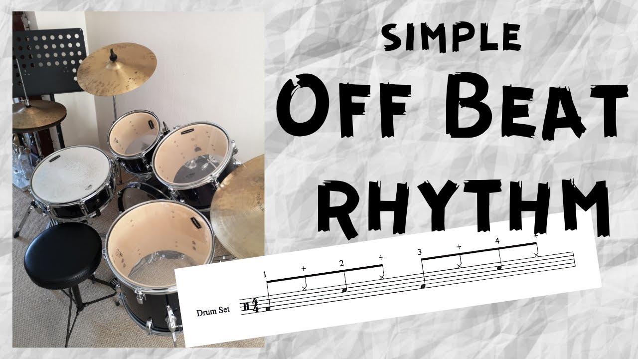 How To Play A Simple Off Beat Rhythm - YouTube