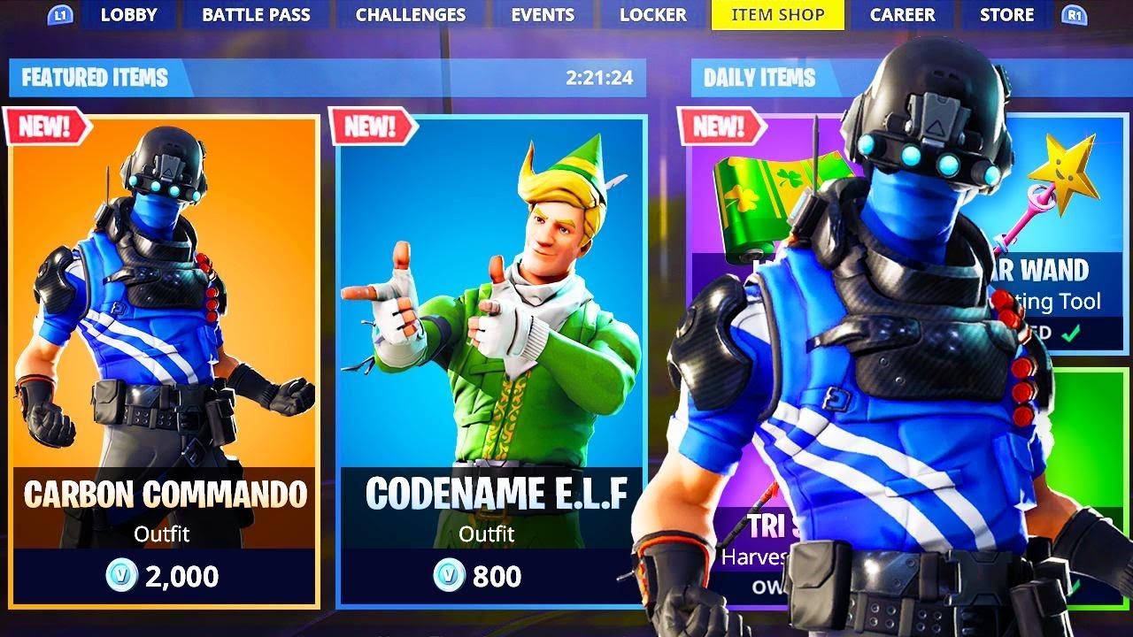 NEW RARE SKINS in the FORTNITE ITEM SHOP! - March 21 ITEM SHOP ...