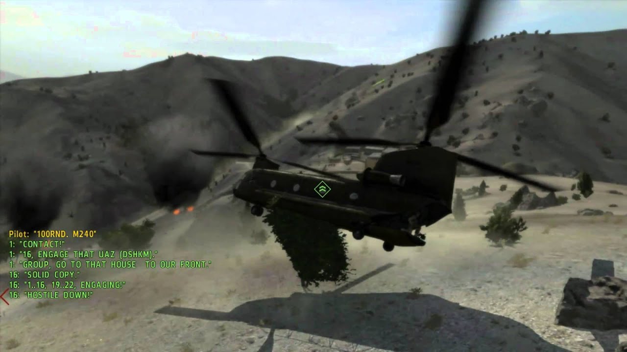Arma 2 OA Custom Mission: Town Raid Ground - YouTube