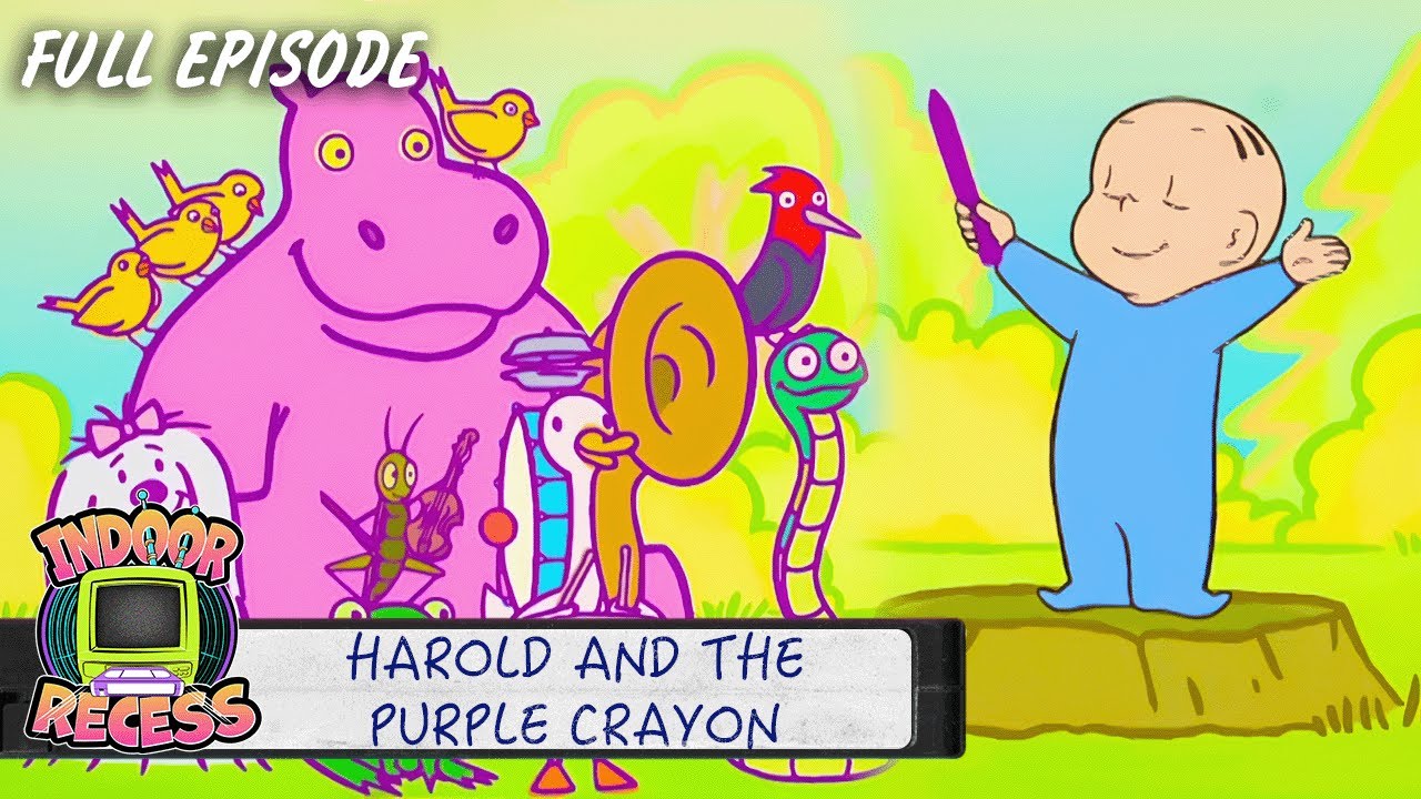 Harold And The Purple Crayon Cartoon