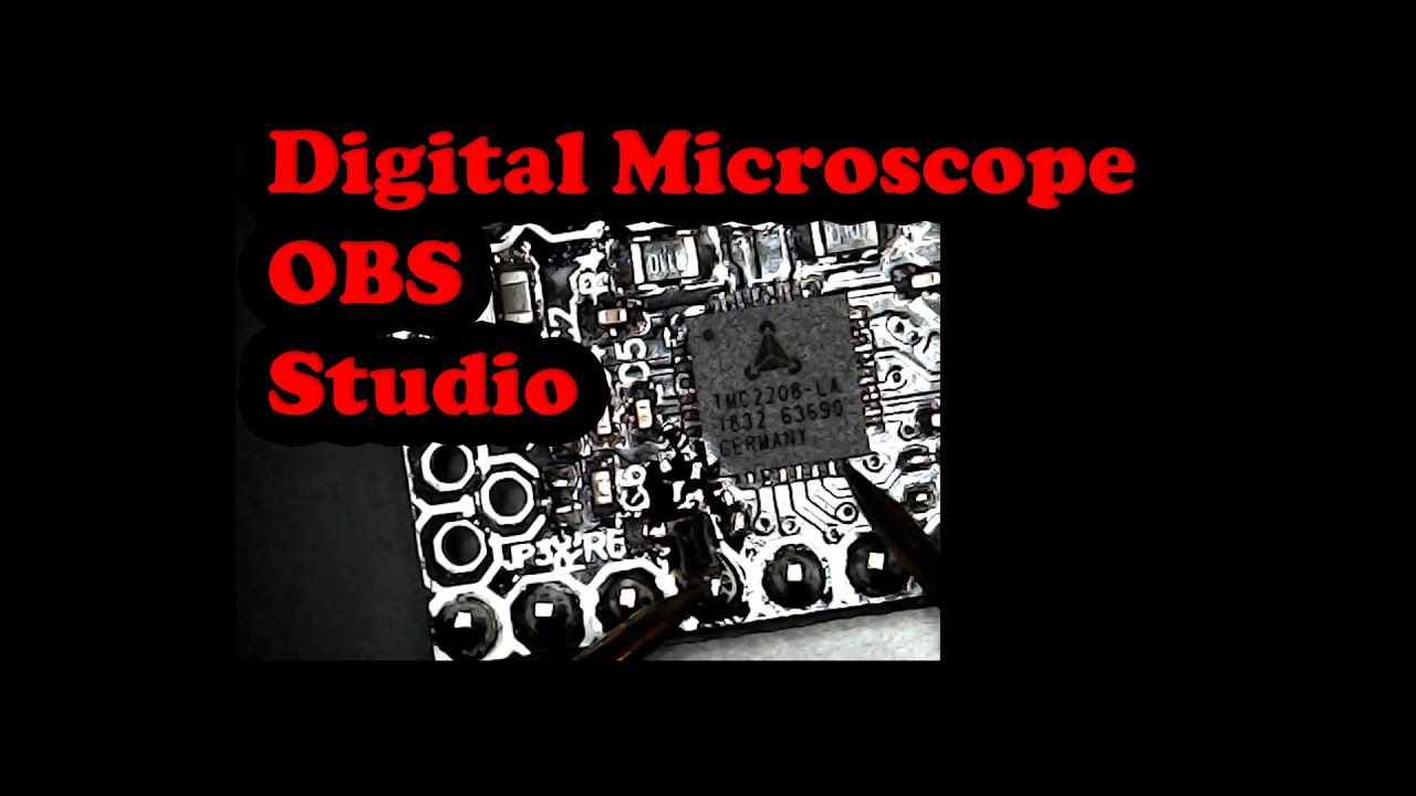 KKmoon USB Digital Microscope video capture in OBS Studio only $22 on ...