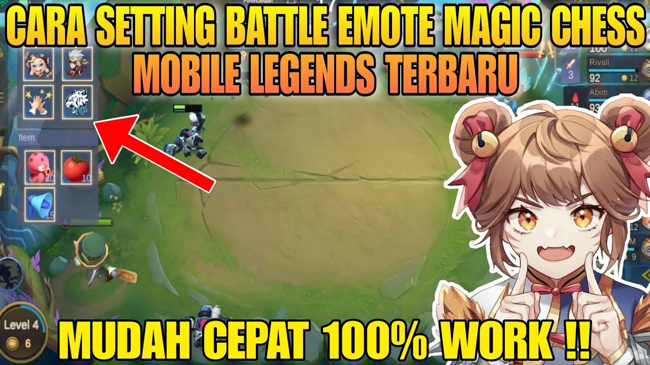 Cara Mengubah Battle Emote Di Magic Chees Mobile Legends || Setting ...
