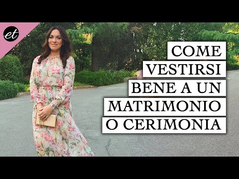 COME VESTIRSI A UN MATRIMONIO/CERIMONIA: I COLORI IDEALI