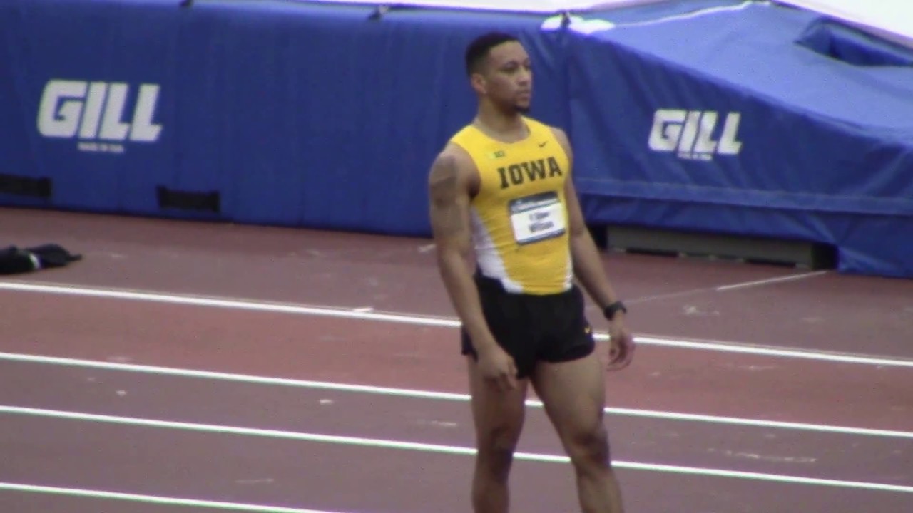 2017 Indoor NCAA Championships Long Jump O'Shea Wilson - YouTube