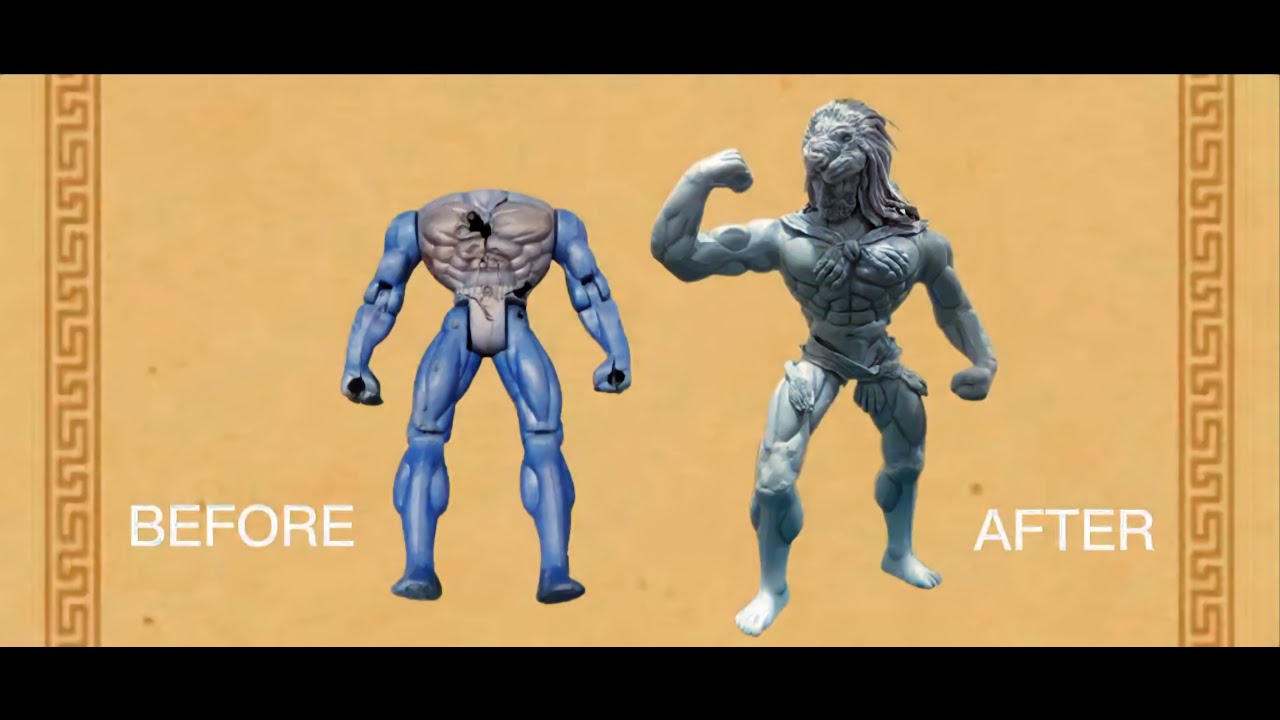 Custom Hercules Base Power Ranger Toy | Custom Toy Makeover | Toy ...