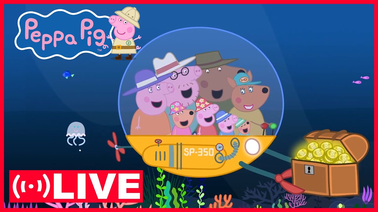 🔴 Watch live as Peppa Travels the Globe | Travel with Peppa - YouTube