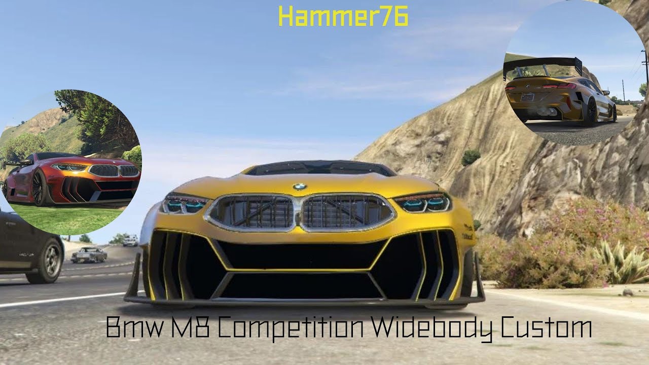 Bmw M8 Competition Widebody Custom Yükledik Test Edip Game Play Yaptık ...
