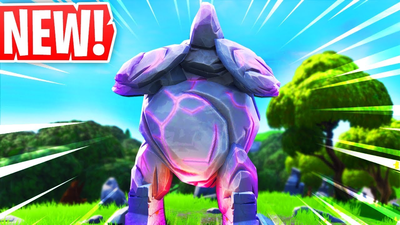 *NEW* Fortnite Rock Statue Is Moving! Fortnite Polar Peak Event! - YouTube