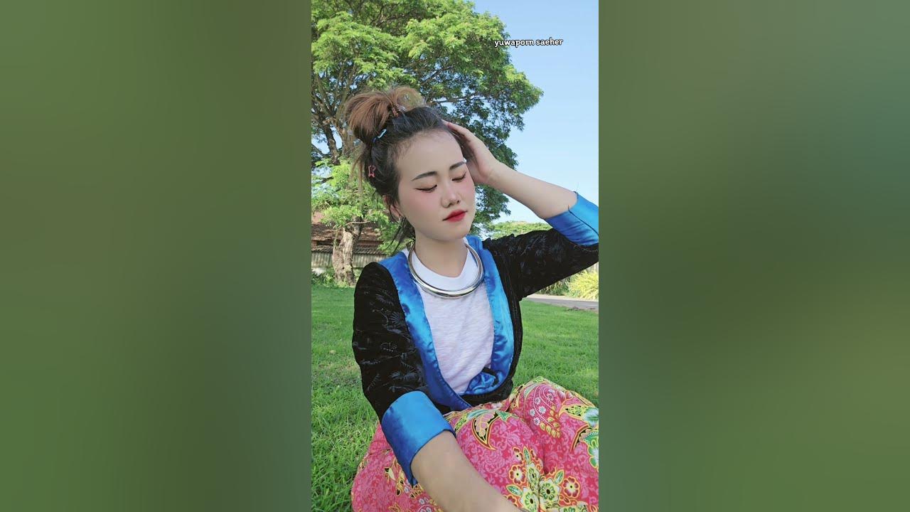 Yuwaporn saeher 🥰#yuwaporn #กระโปรงม้ง #ห่วงคอม้ง #เทรนด์วันนี้ #foryou #tiktok #ขึ้นฟืด - YouTube