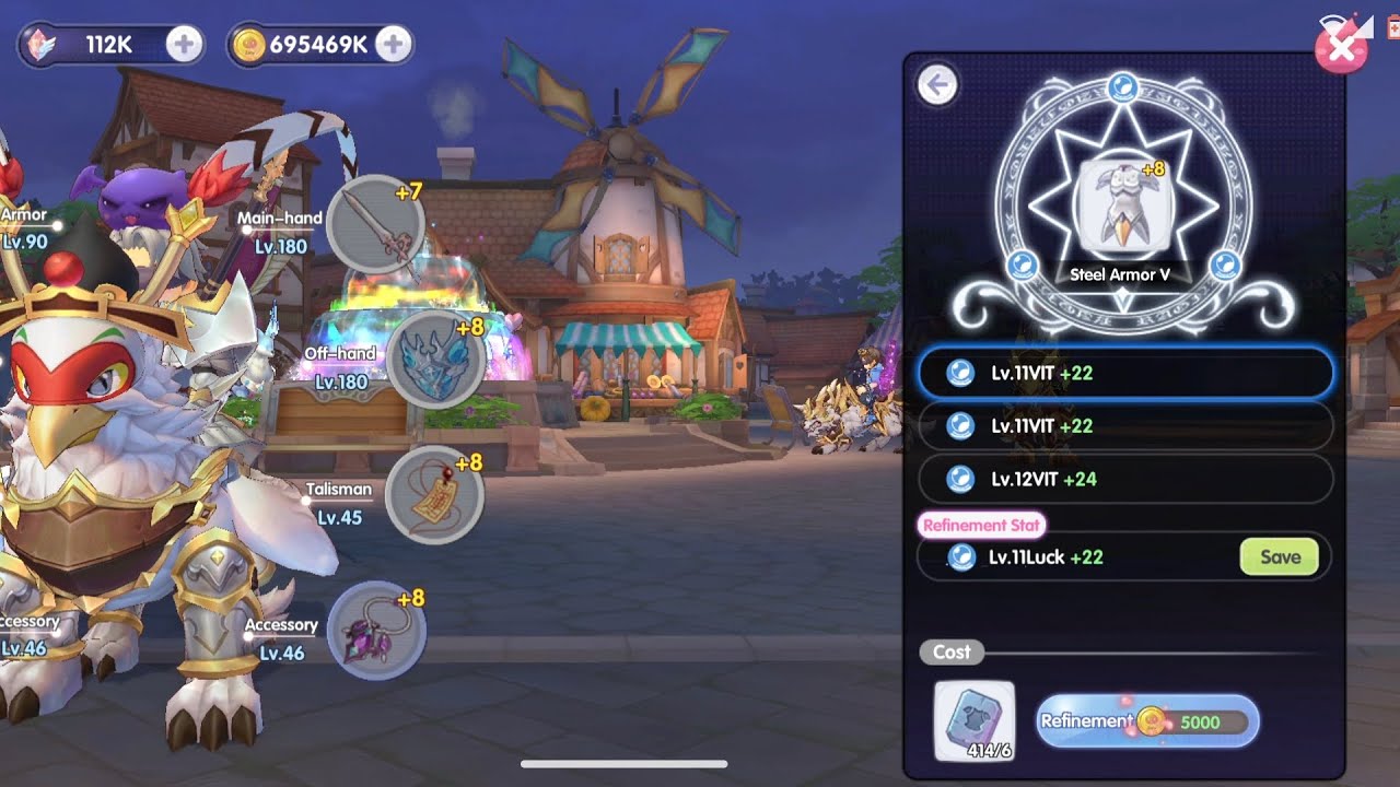 [ROX] Enchant progress for f2p Royal Guard. (bubble pop) - YouTube