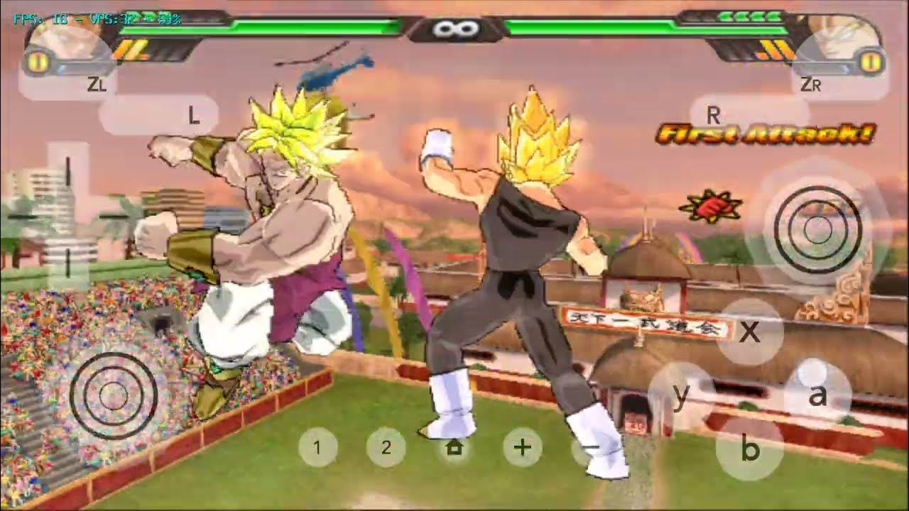 Dragon ball budokai tenkaichi 3 dolphin emulator Android - YouTube