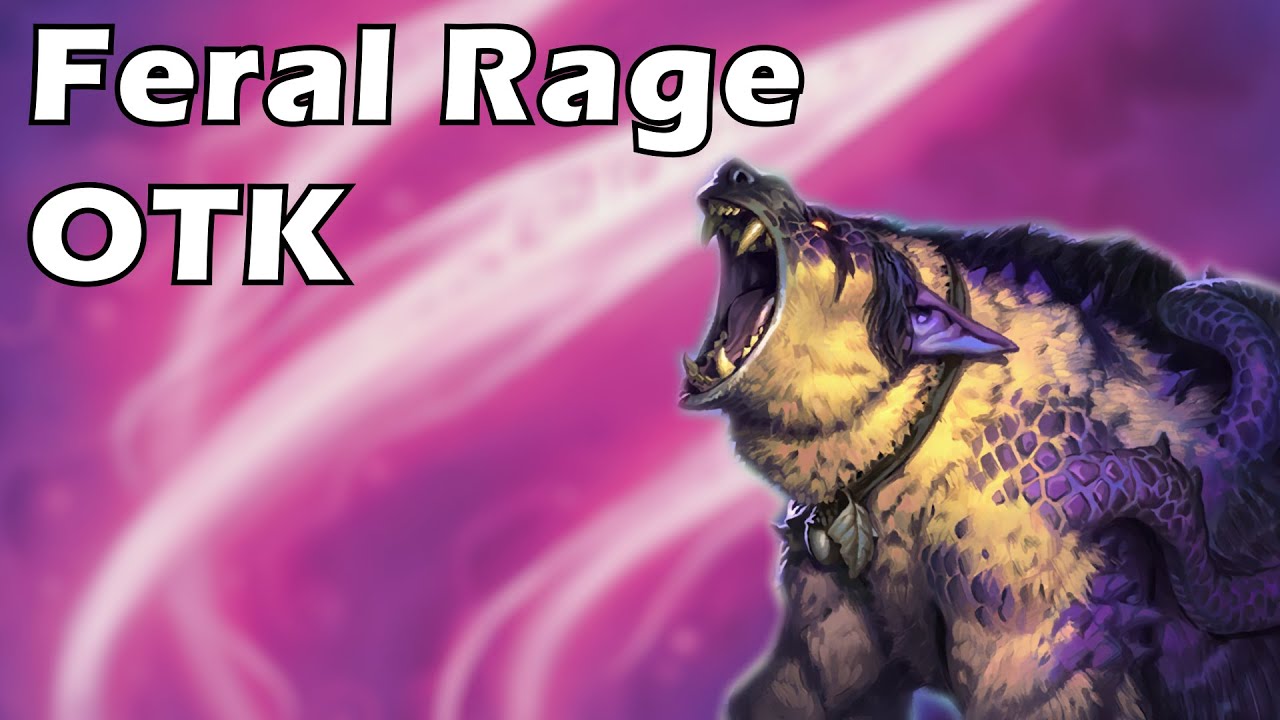 Hearthstone - Feral Rage Druid OTK - YouTube