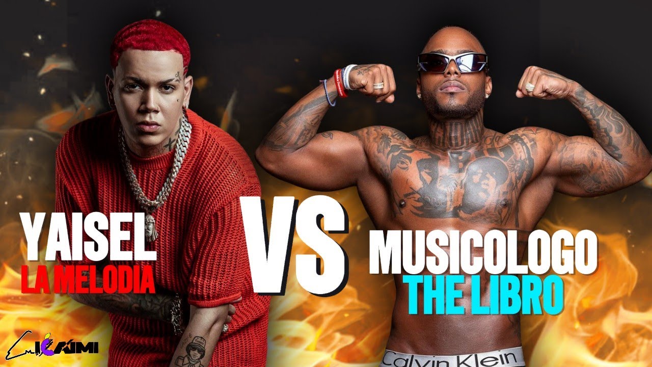 ‶YAISEL LA MELODIA VS MUSICOLOGO THE LIBRO” freestyle - YouTube