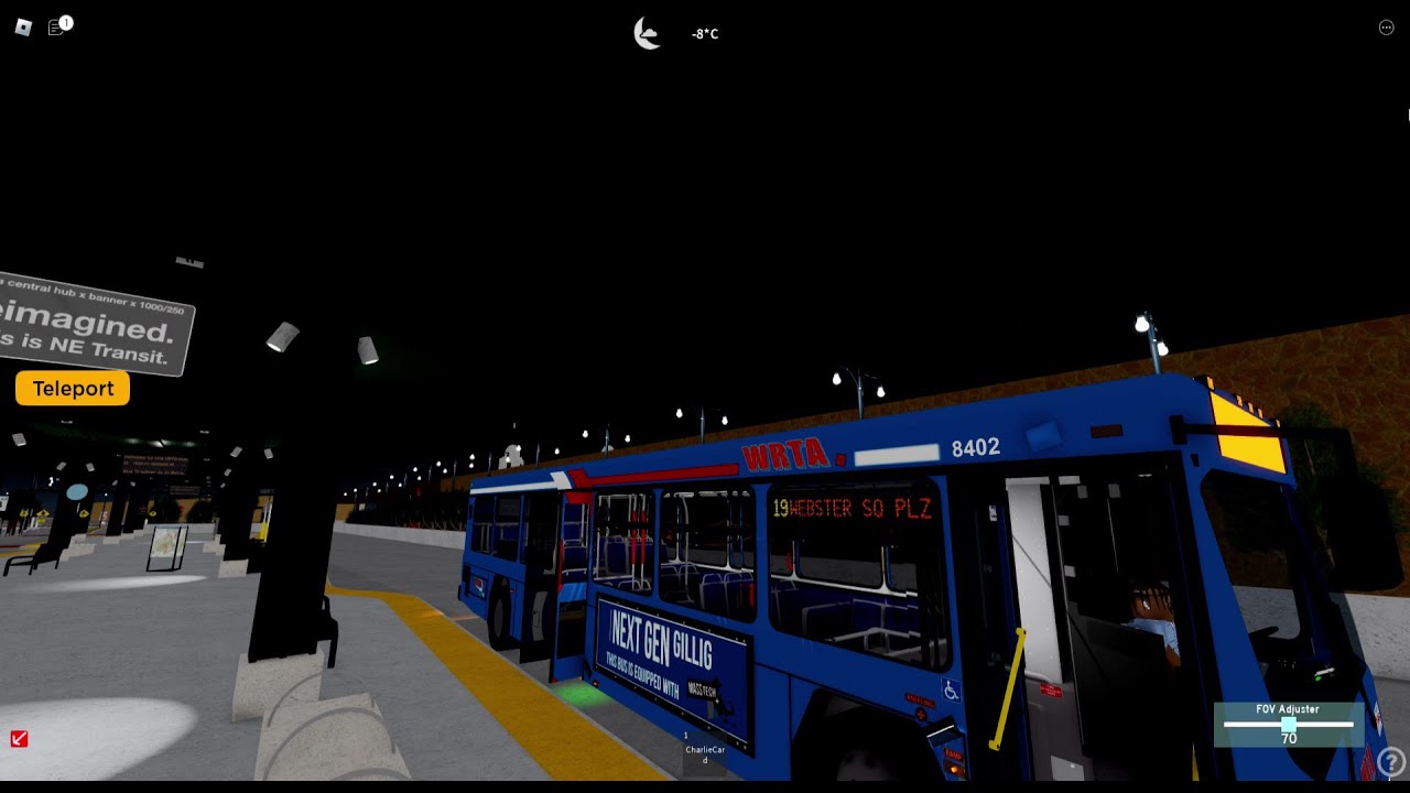 WRTA Roblox Route 19 Central Hub-Webster Sq (Gillig Adv) - YouTube