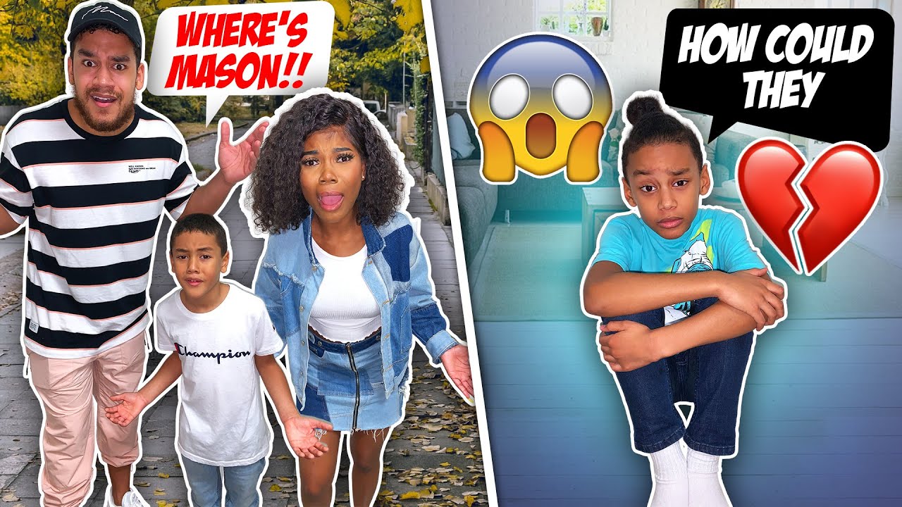 Can't Believe We LEFT & FORGOT MASON HOME ALONE! - YouTube
