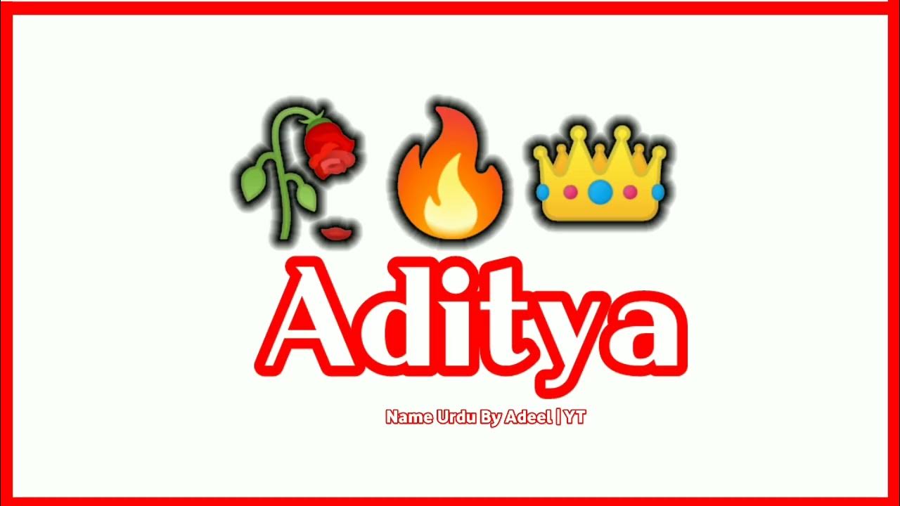 Aditya Name Signature Style | Aditya Name Status | Aditya Name Meaning ...