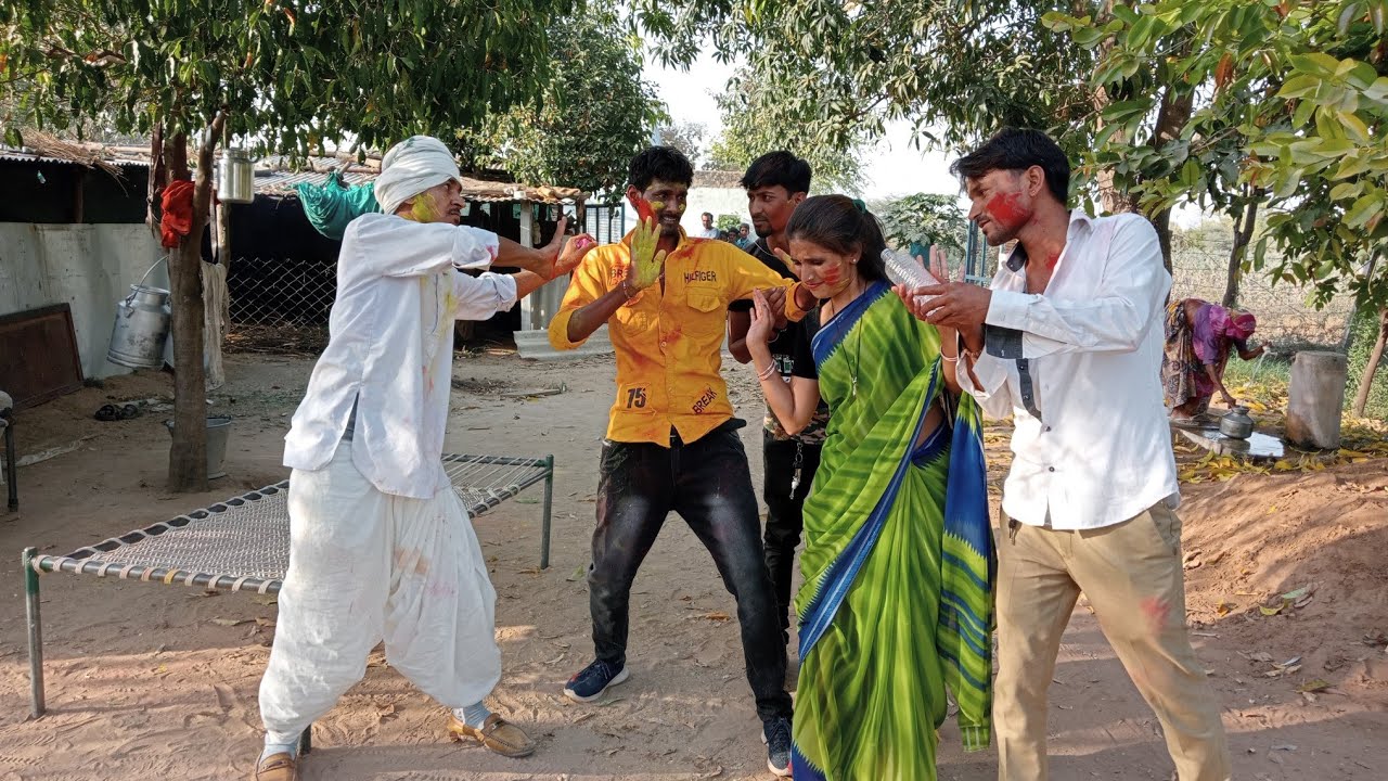 નવી વહુ ની ધુળેટી Gujarati comedy video sedhuba zala comedy video Lata ...