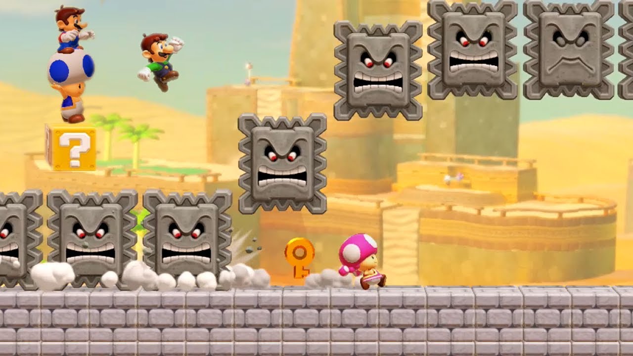 Super Mario Maker 2 - Online Multiplayer Co-op #60 - YouTube