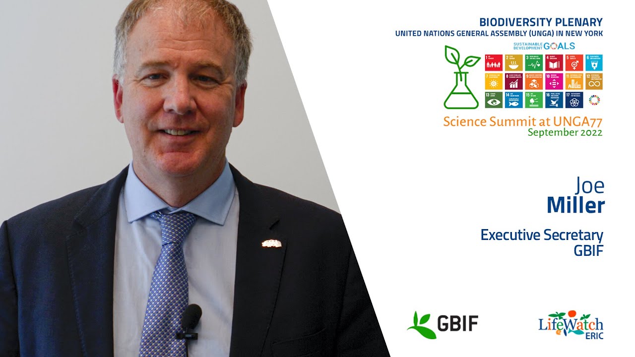 Joe Miller, GBIF Executive Secretary | SSUNGA77 - YouTube
