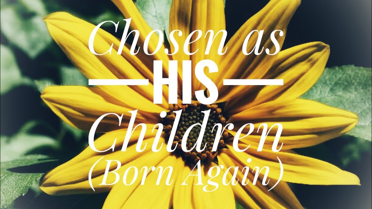 CHOSEN AS HIS CHILDREN (BORN AGAIN) w/ LYRICS - YouTube