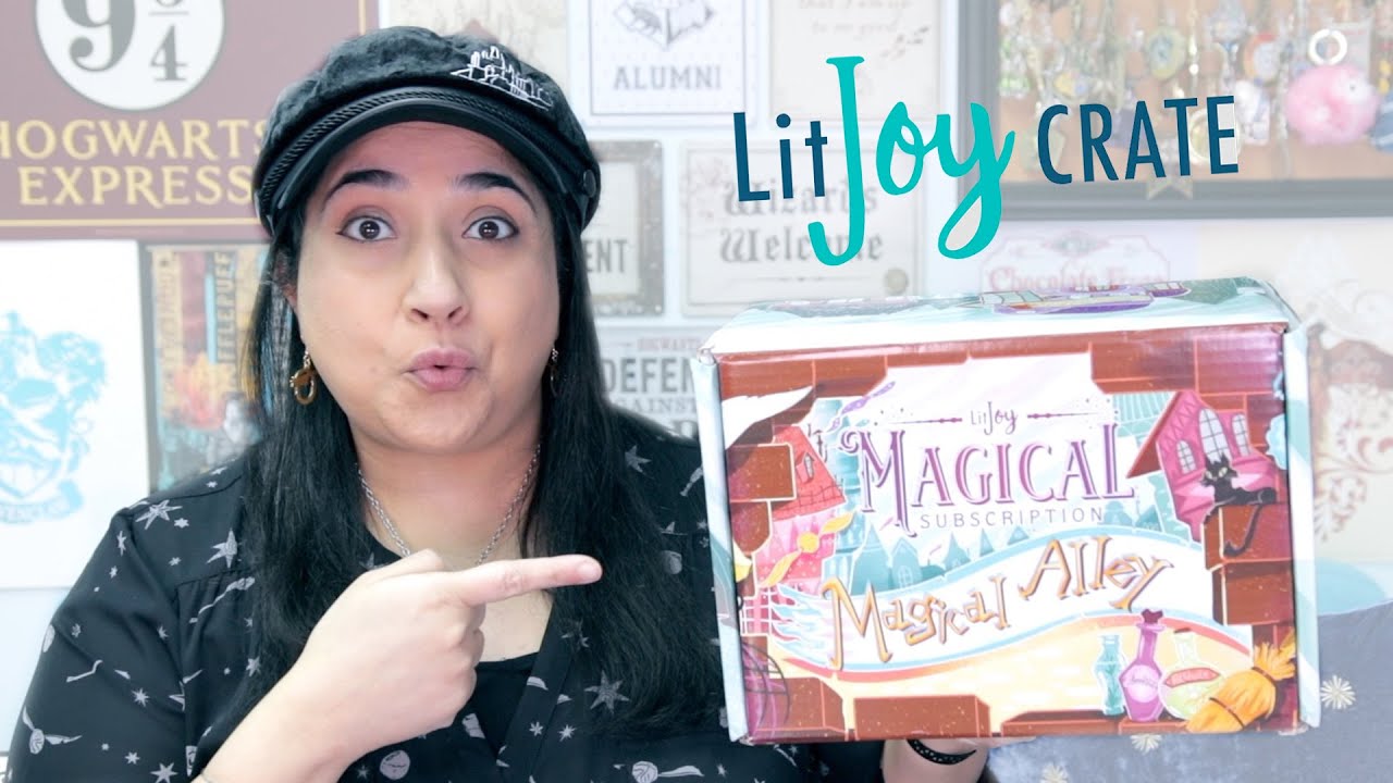 LITJOY CRATE MAGICAL SUBSCRIPTION BOX - MAGICAL ALLEY | HARRY POTTER ...