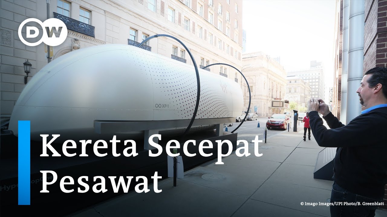 Hyperloop, Kereta Secepat Pesawat Terbang - YouTube