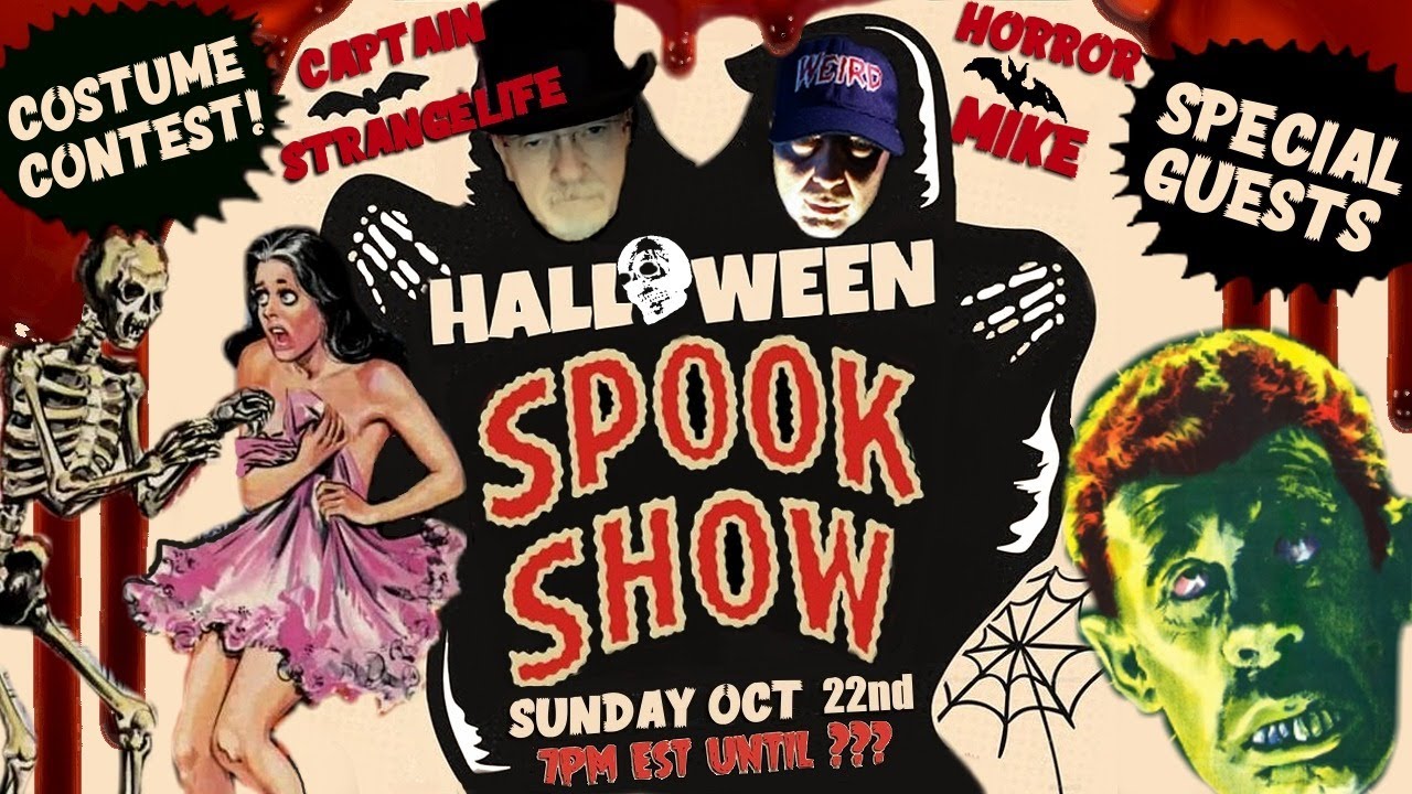Captain Strangelife and Horror Mike Halloween Spook Show Special - YouTube