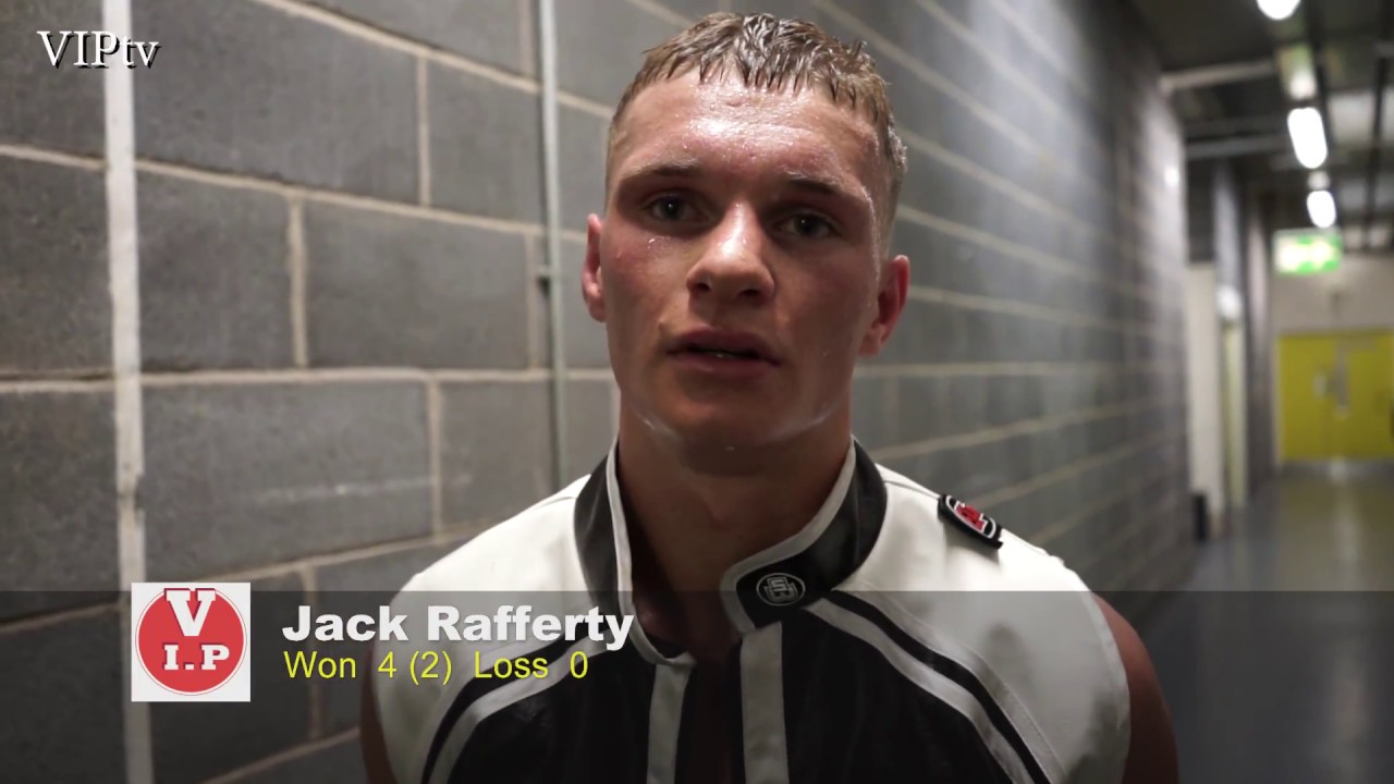 Jack Rafferty make it 4 out of 4 with back to back stoppages. - YouTube
