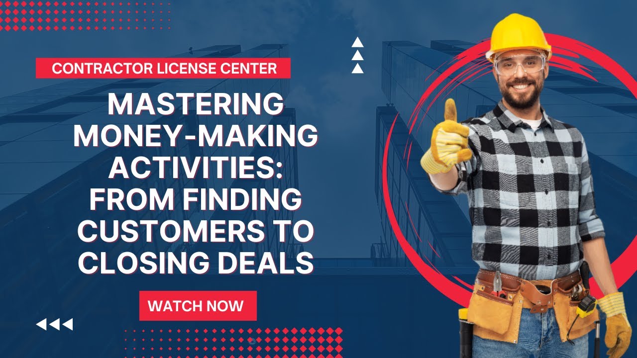 Mastering Money-Making Activities - From Finding Customers to Closing ...