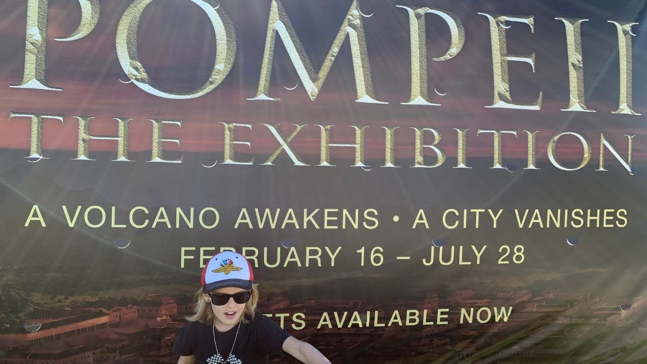 Pompeii: The Exhibition - tour and review! - YouTube