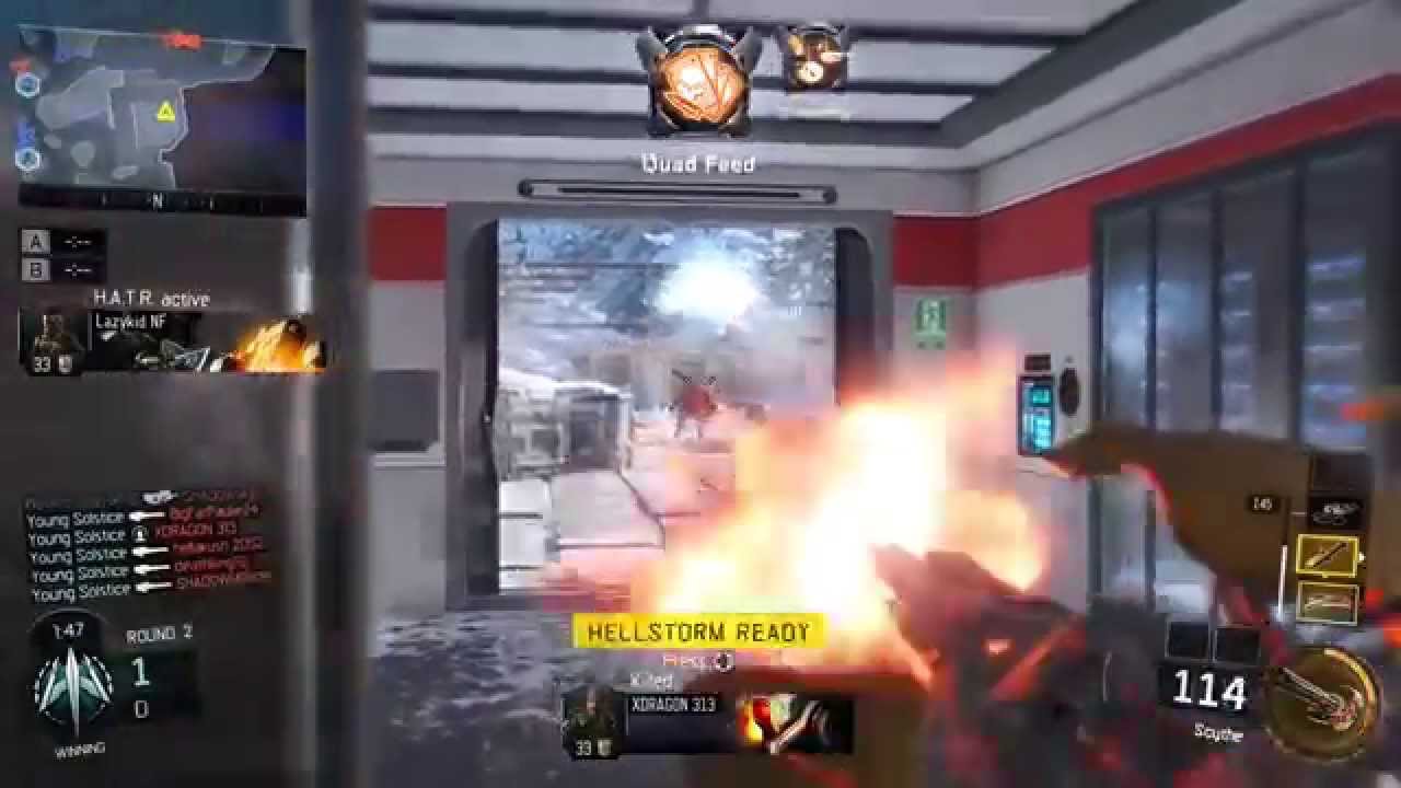 COD: BO3 Demolition Scythe 7 man feed - YouTube