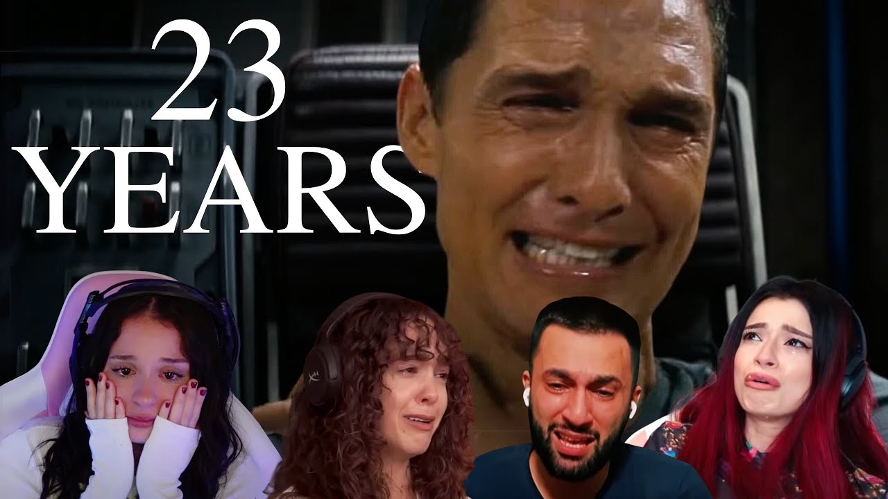 Reactors react to Interstellar | 23 Years of Messages Scene ...